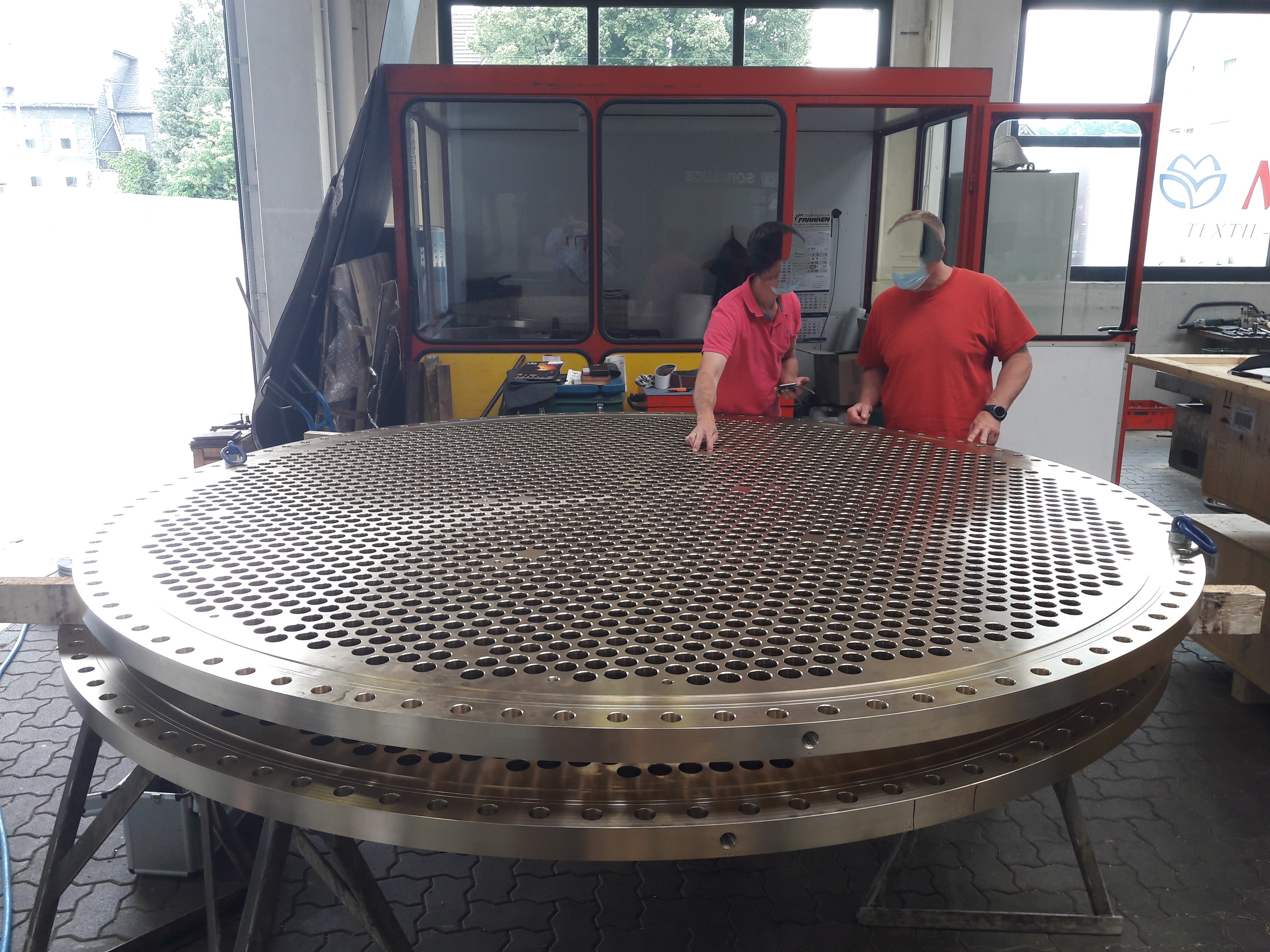 Plaque Tubulaire Cupro Aluminium